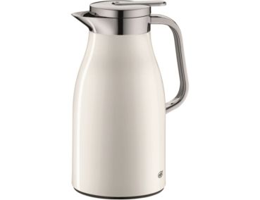 ALFI Isolierkanne SKYLINE 1,0l coconut white Thermokanne bis zu 24 h - HBH24Online.de