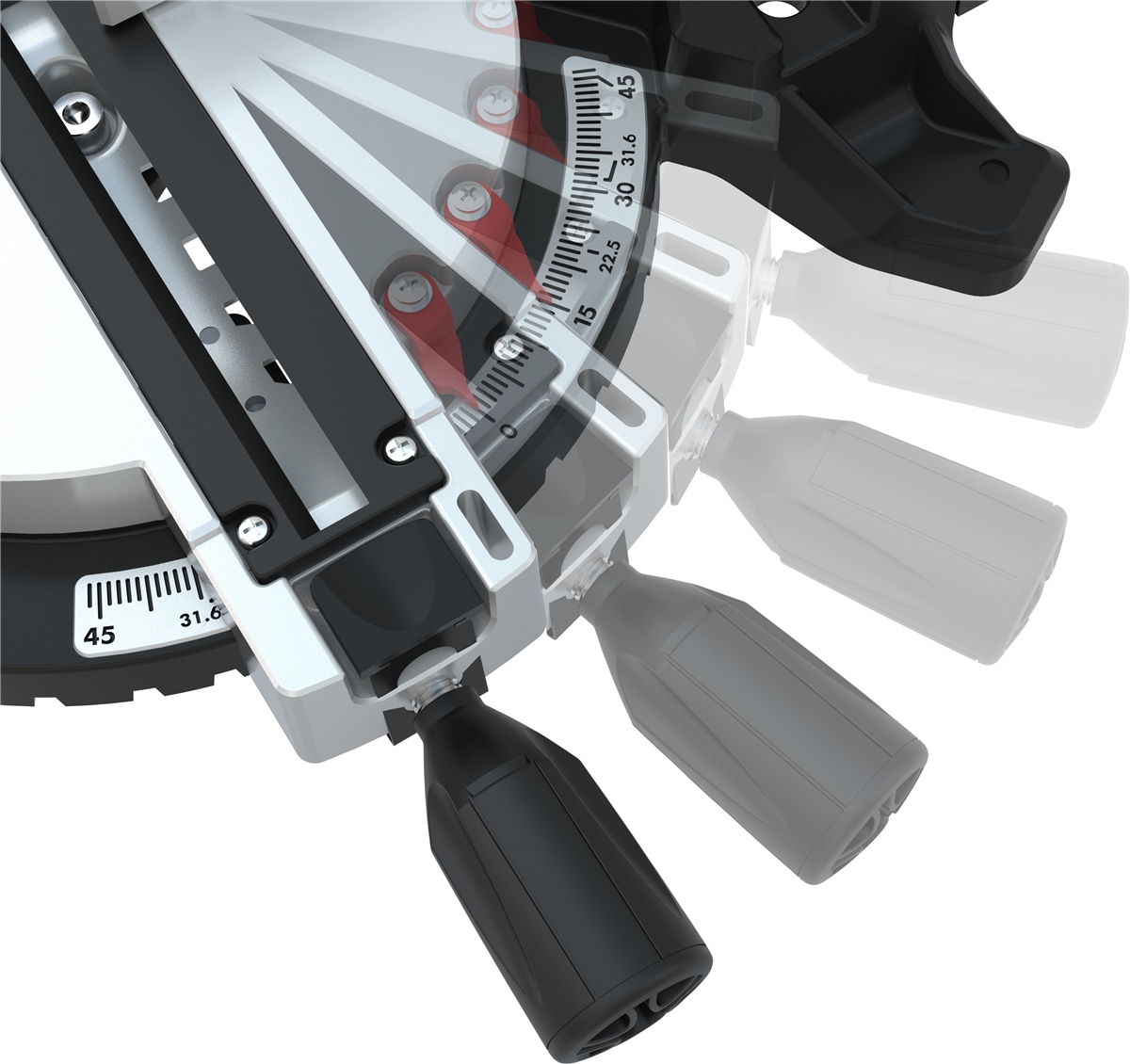 GÜDE Tischsäge Kappsäge TKGS 210 Säge Holzsäge Kombisäge 1500 Watt 210 mm - HBH24Online.de