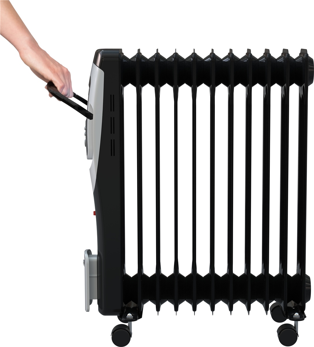 GÜDE Ölradiator 2500 Watt OR 2500-11 DT mobile Heizung Heizer LCD ...