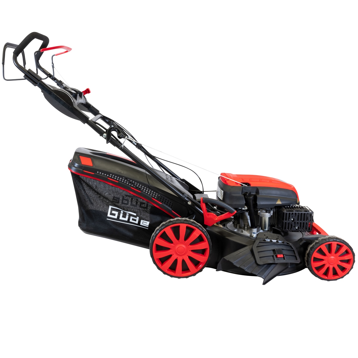 GÜDE Benzin Rasenmäher Mäher 53cm Schnittbreite Radantrieb BIG WHEELER ...