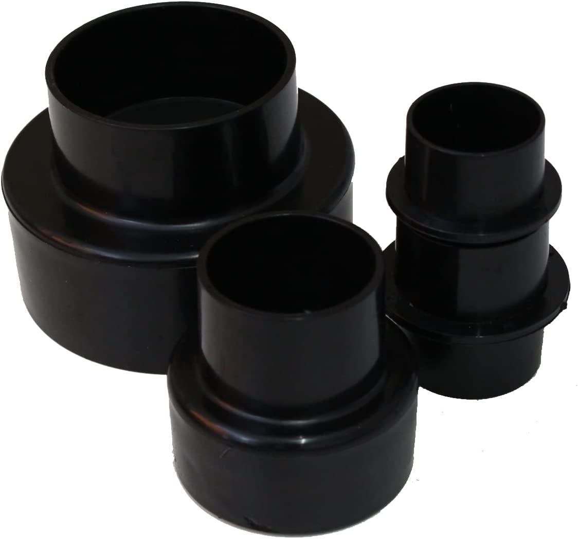 SCHEPPACH Absaugstutzen Set 4-teilig Adapterset für HD2P Absauganlage ...