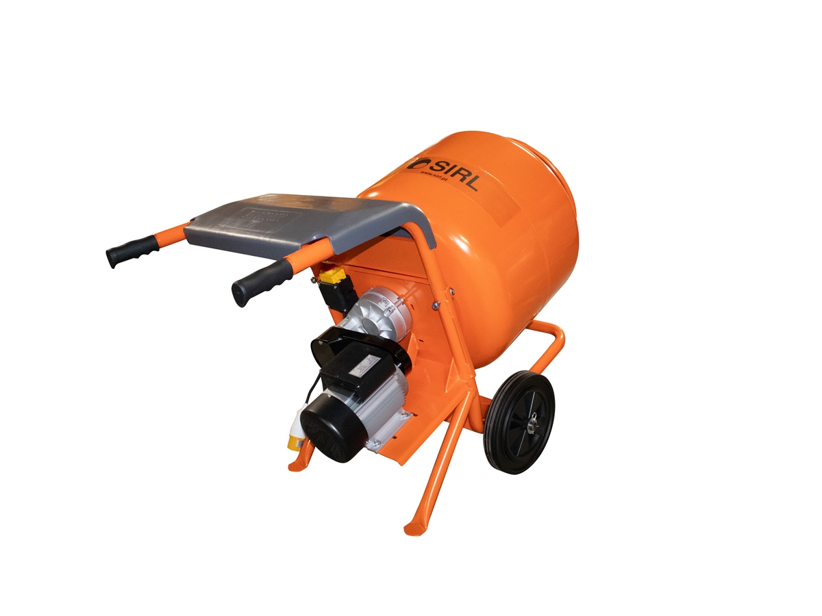SIRL Fast Mix 150 – Profi Betonmischer 130L, 230V, 0,75 PS – Dreibein ...