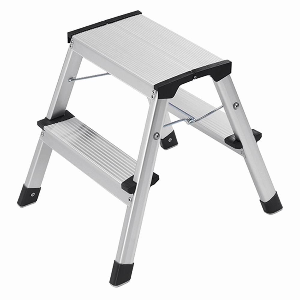 HAILO L90 Stepke Leiter Trittleiter Hocker Klapptritt Aluminium, 2 ...